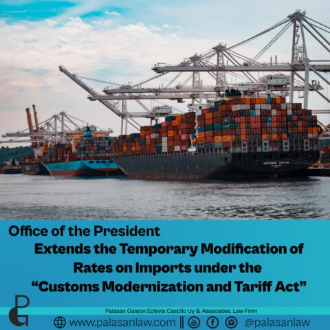 Office of the President Extends the Temporary Modification of Rates on ...